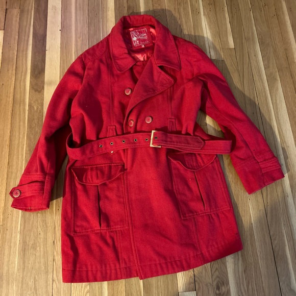 Apple Bottoms | Jackets & Coats | Used Womens Apple Bottoms Red Coat ...